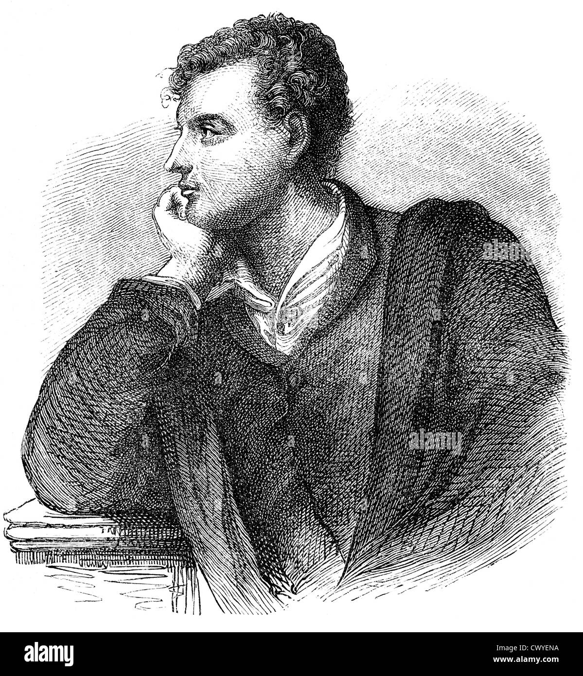 George Gordon Noel Byron, 6th Baron Byron of Rochdale, 1788 - 1824, a ...