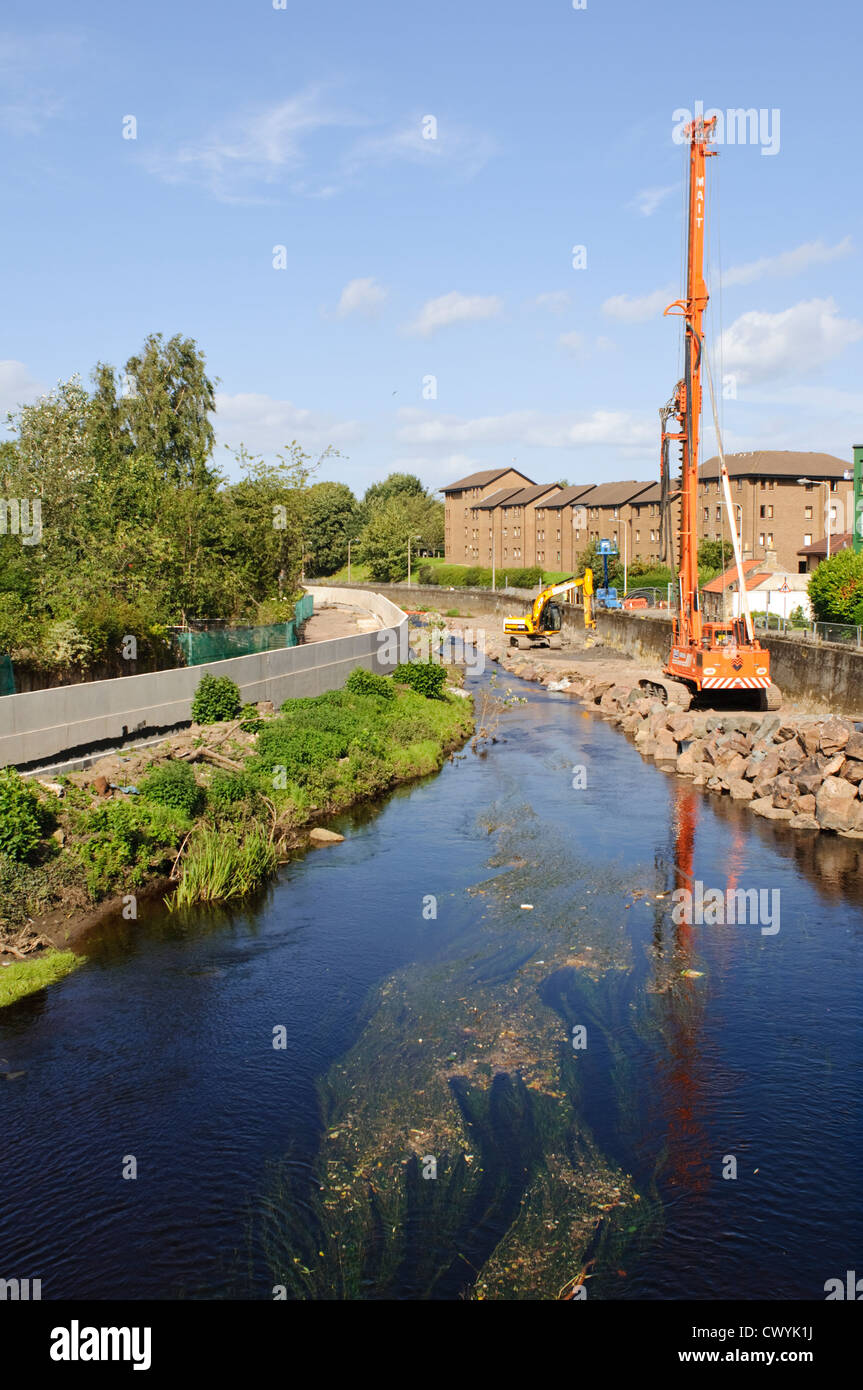 Work area barrier heavy equipment hi-res stock photography and images ...