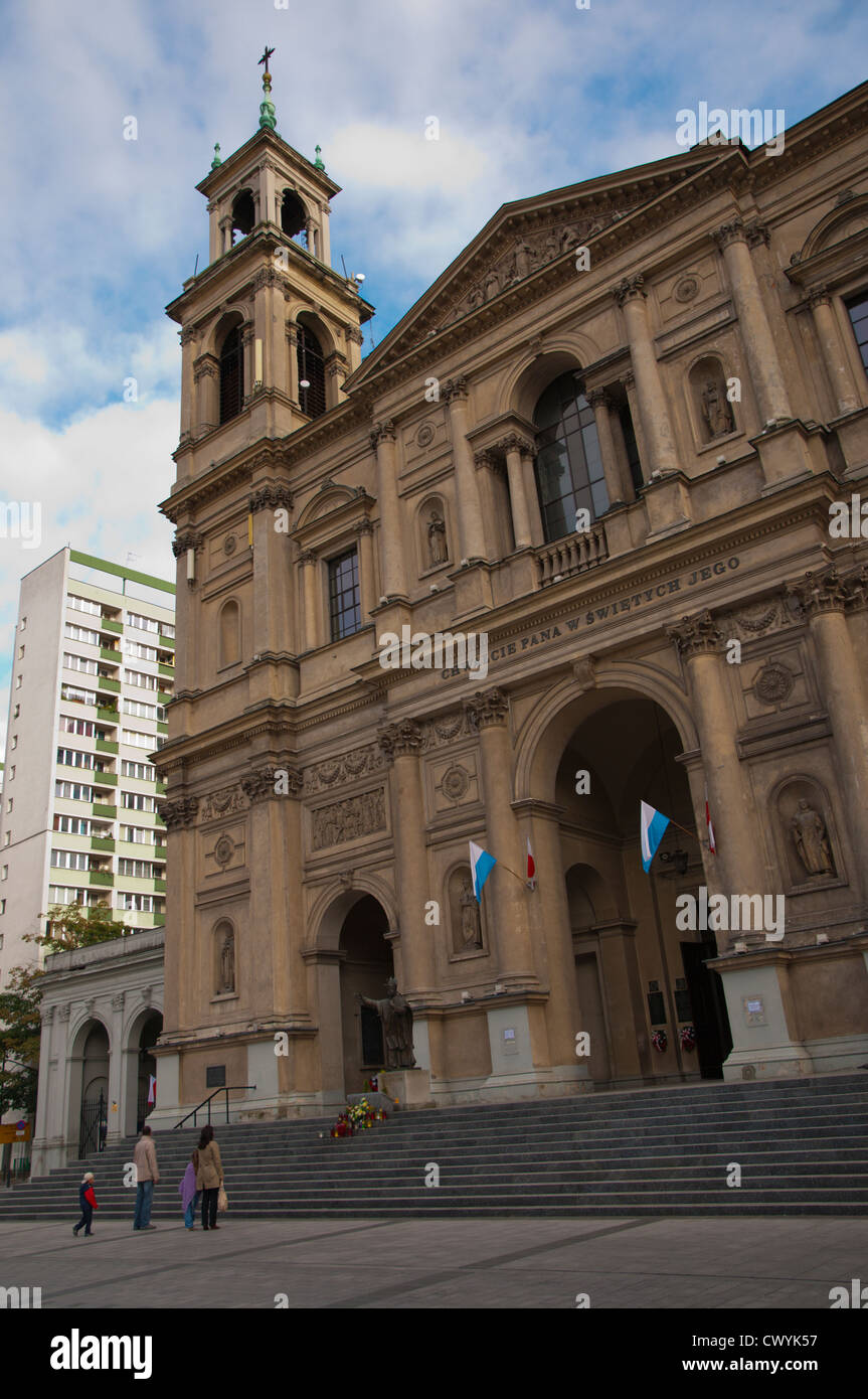 Kościół Wszystkich Świętych the All Saint's Church at Plac Grzybowski ...