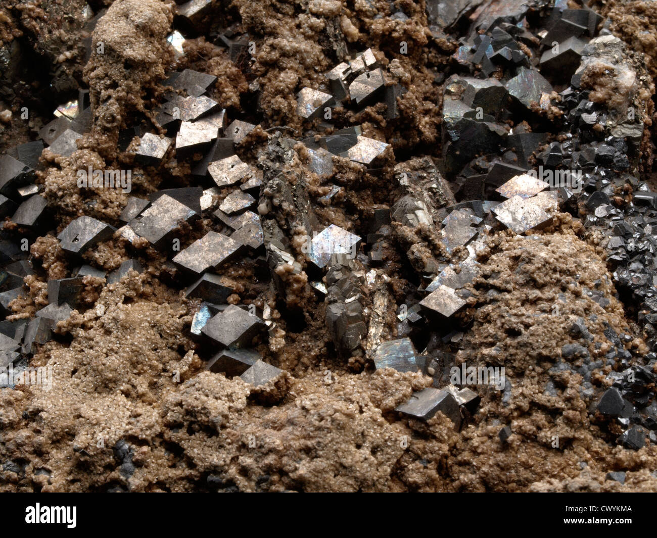 Arsenopyrite, Trepca, Kosovo Stock Photo - Alamy