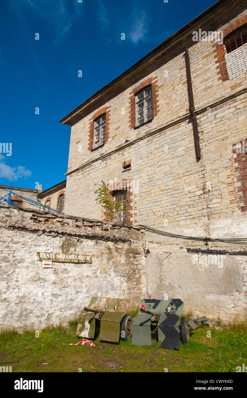 Estonian war museum inside Patarei Prison Kalamaja district Tallinn ...