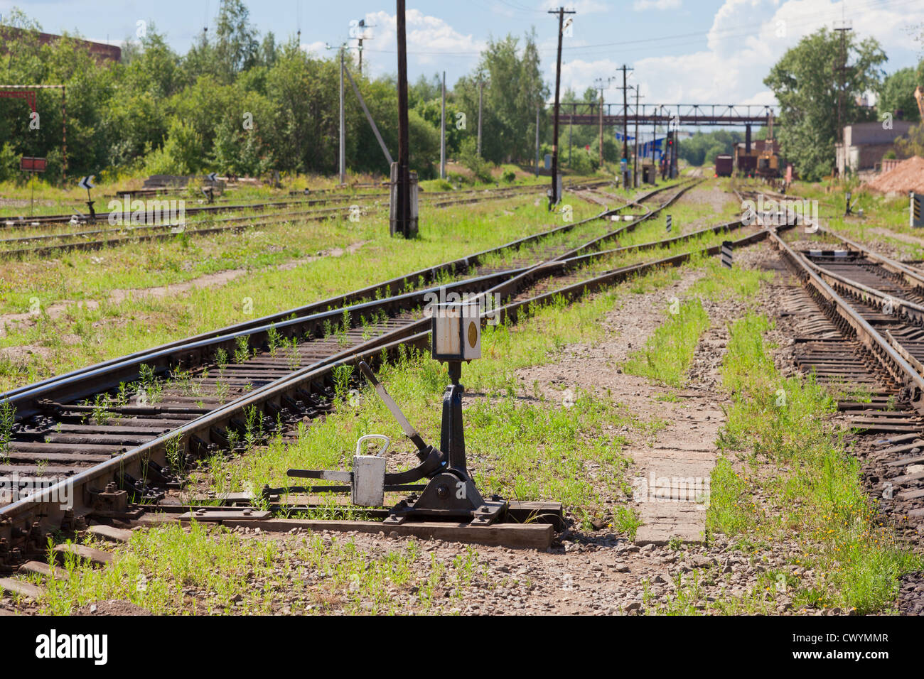 Railway Arrow High Resolution Stock Photography and Images - Alamy