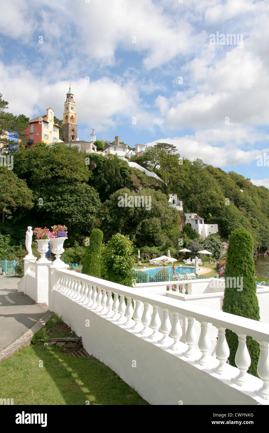 Portmeirion quayside hi-res stock photography and images - Alamy