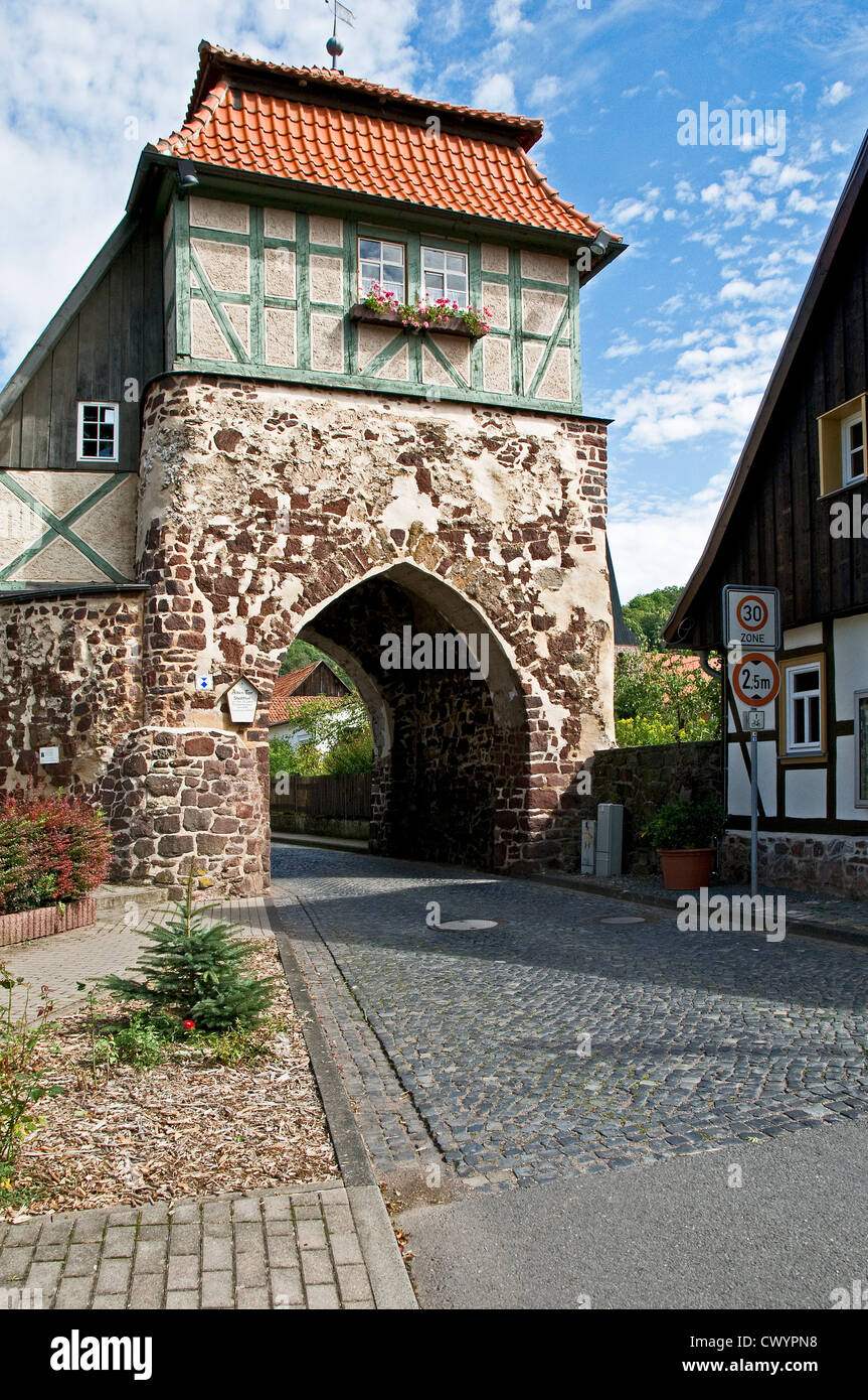 The western town gate hi-res stock photography and images - Alamy