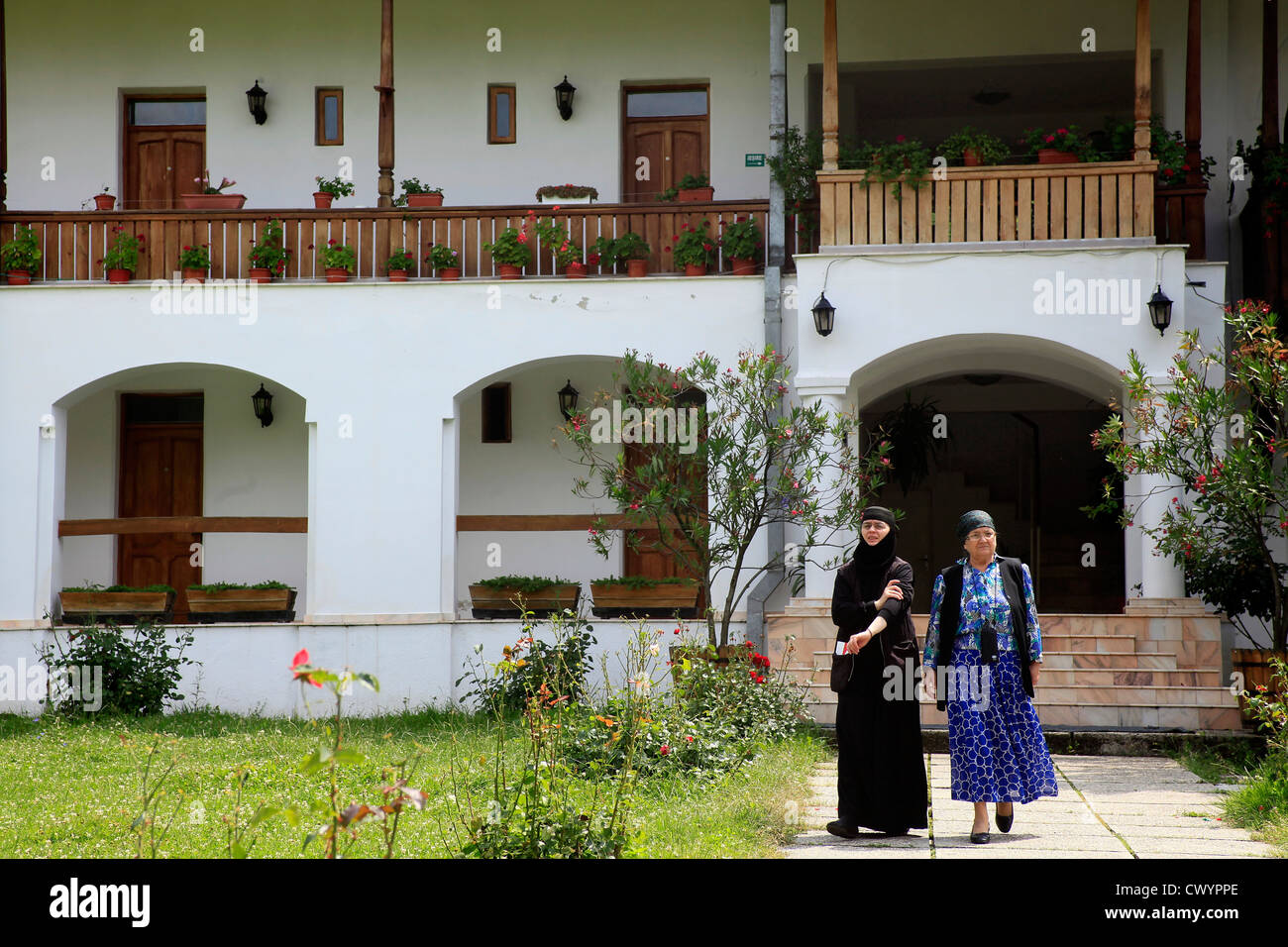 Horezu Monastery, UNESCO World Heritage Site, Romania Stock Photo - Alamy
