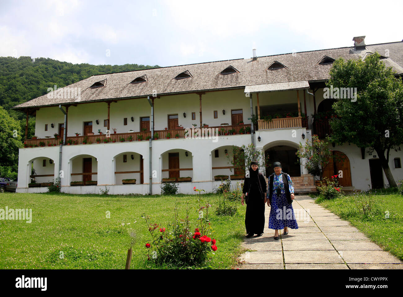 Horezu Monastery, UNESCO World Heritage Site, Romania Stock Photo - Alamy
