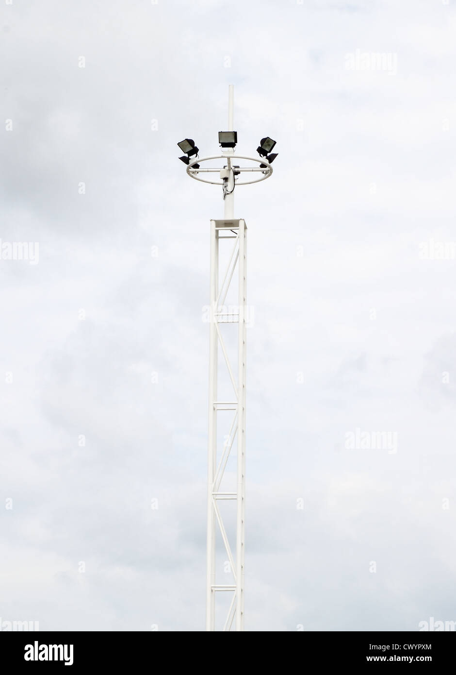 Floodlight pole hi-res stock photography and images - Alamy
