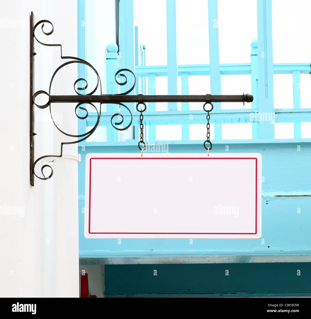 Shop label with blank space Stock Photo - Alamy