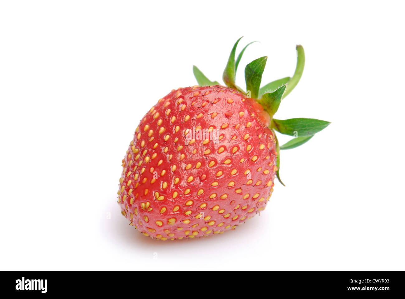 Ripe red strawberry isolated hi-res stock photography and images - Alamy
