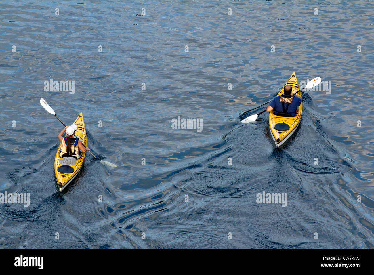 Two man kayaks hi-res stock photography and images - Alamy