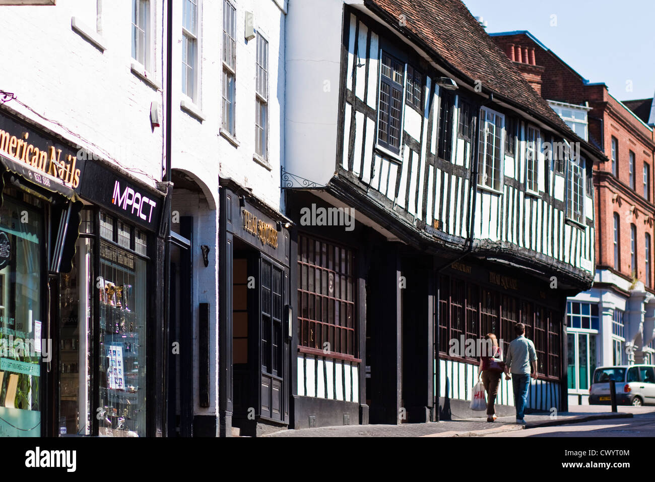 St albans shops hertfordshire hi-res stock photography and images - Alamy