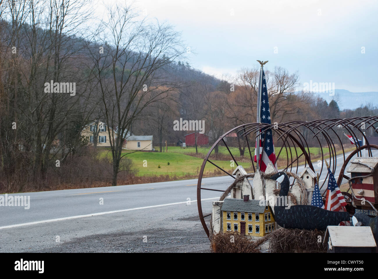 American flag fall color in hi-res stock photography and images - Alamy