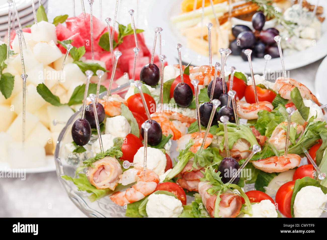 Crab avocado canape hi-res stock photography and images - Alamy