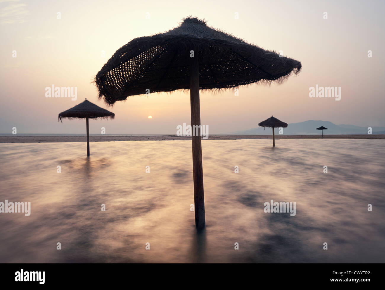 Cadiz beach sunset hi-res stock photography and images - Alamy