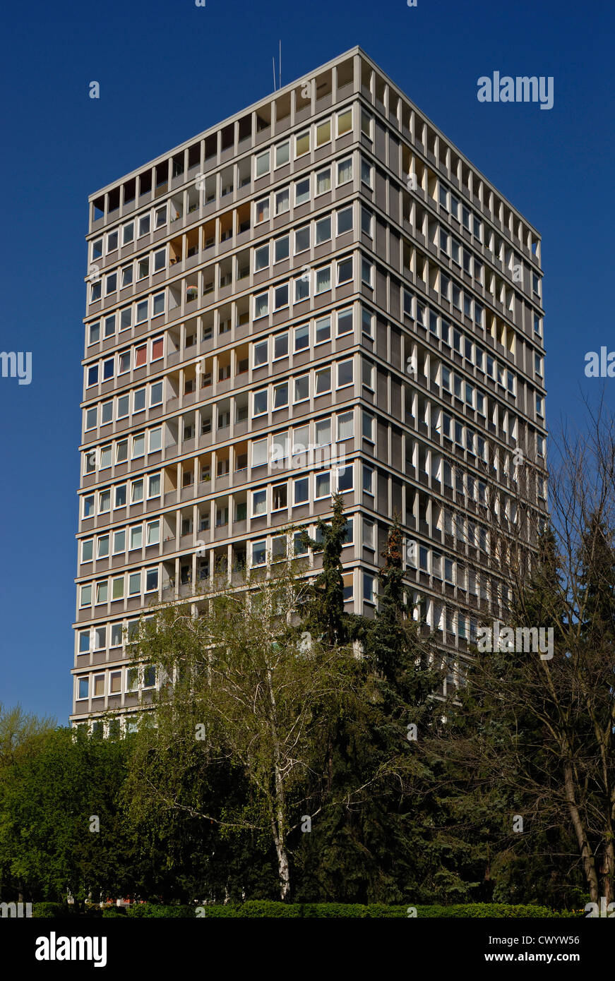 High-rise tenement building in Berlin Tiergarten, Germany Stock Photo ...