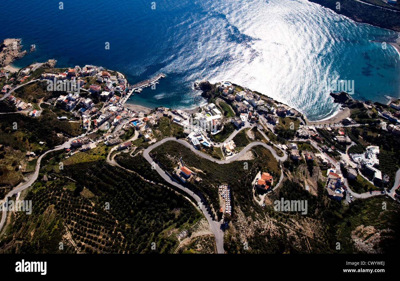 Crete aerial hi-res stock photography and images - Alamy