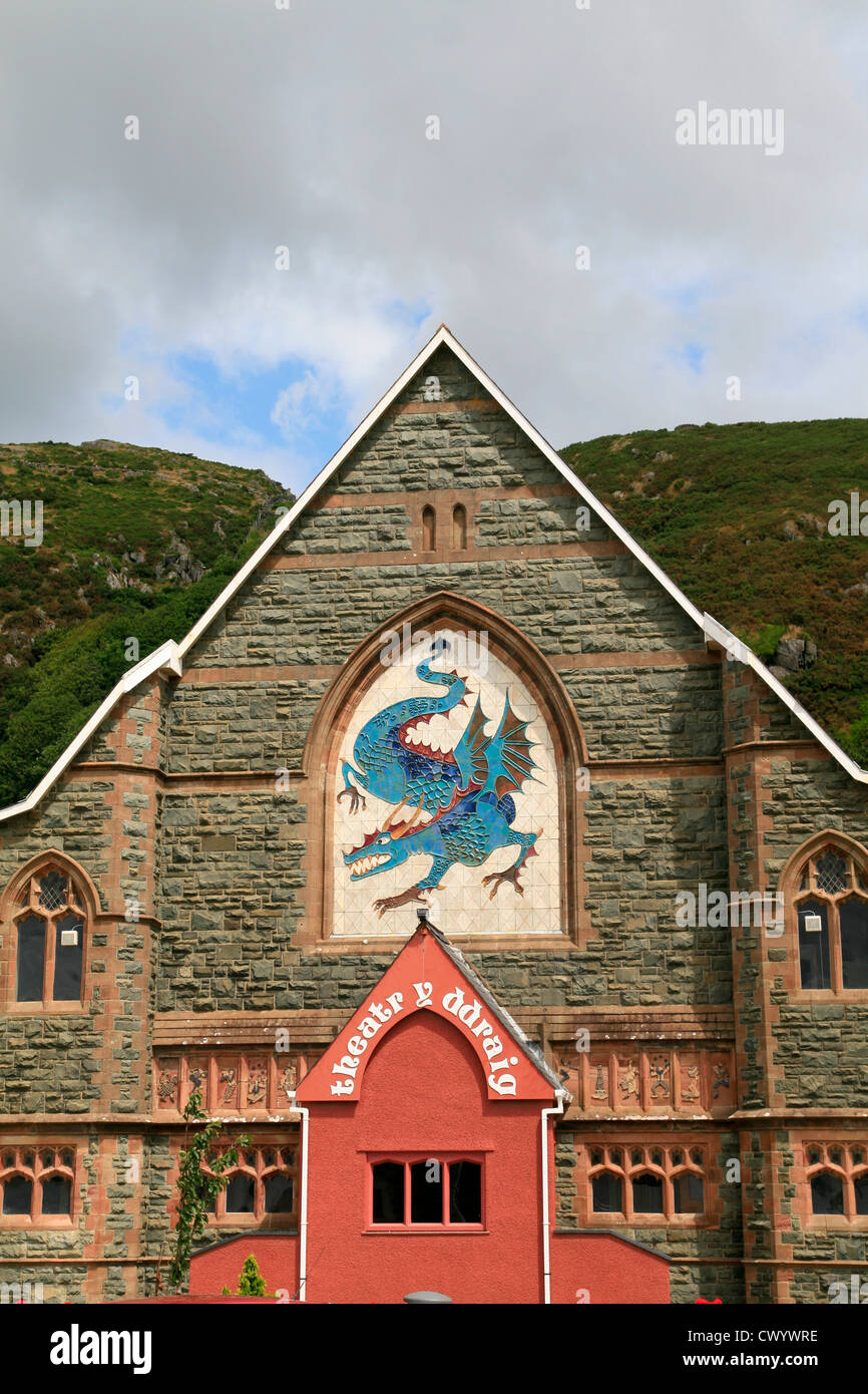 Dragon Theatre Barmouth Gwynedd Wales UK Stock Photo - Alamy