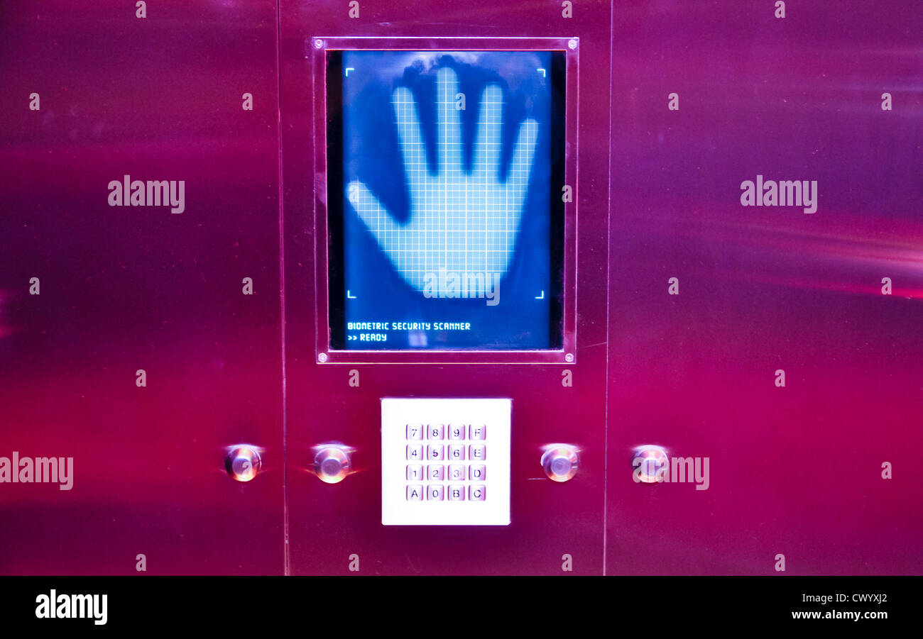Biometric device hi-res stock photography and images - Alamy