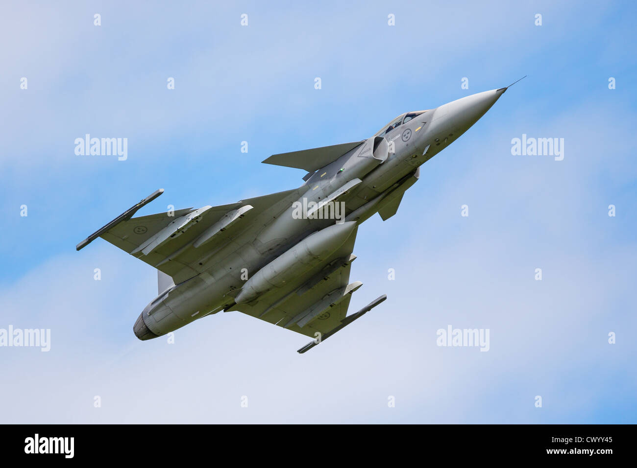 Saab JAS 39 Gripen Stock Photo - Alamy