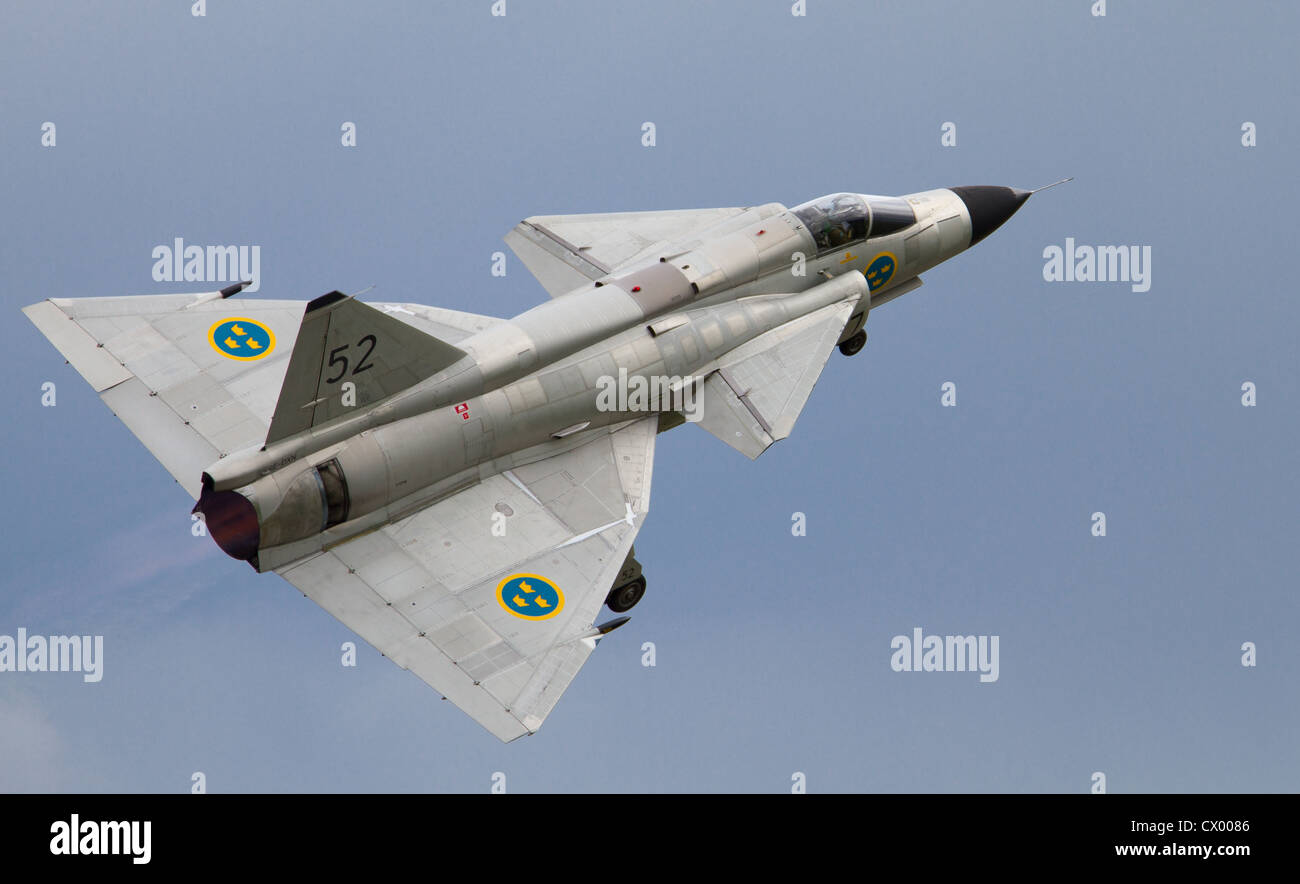 The Saab 37 Viggen was a Swedish single-seat, single-engine, short ...