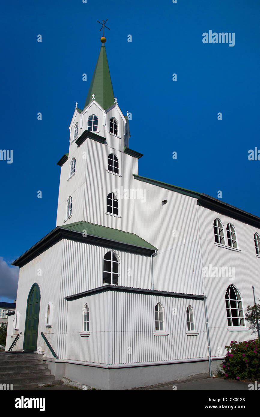 Frikirkjan Í Reykjavik church, Iceland Stock Photo - Alamy