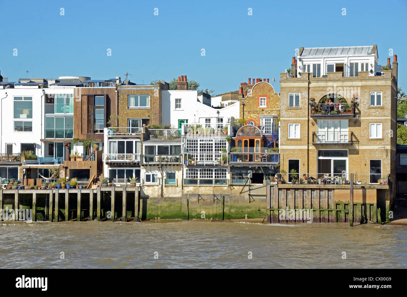 Mixture of roof styles hi-res stock photography and images - Alamy