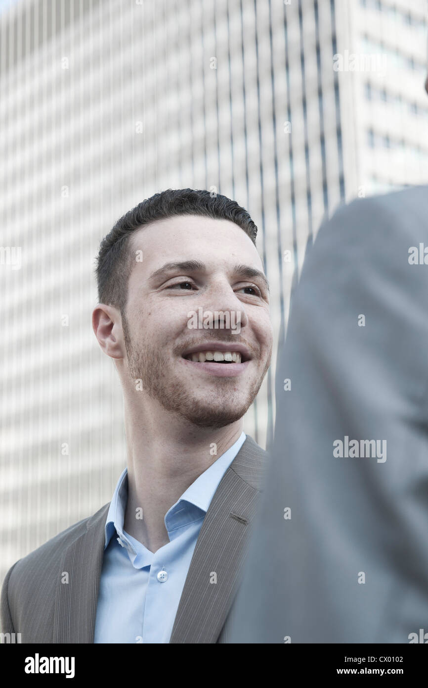 Two businessmen, Darmstadt, Germany Stock Photo - Alamy