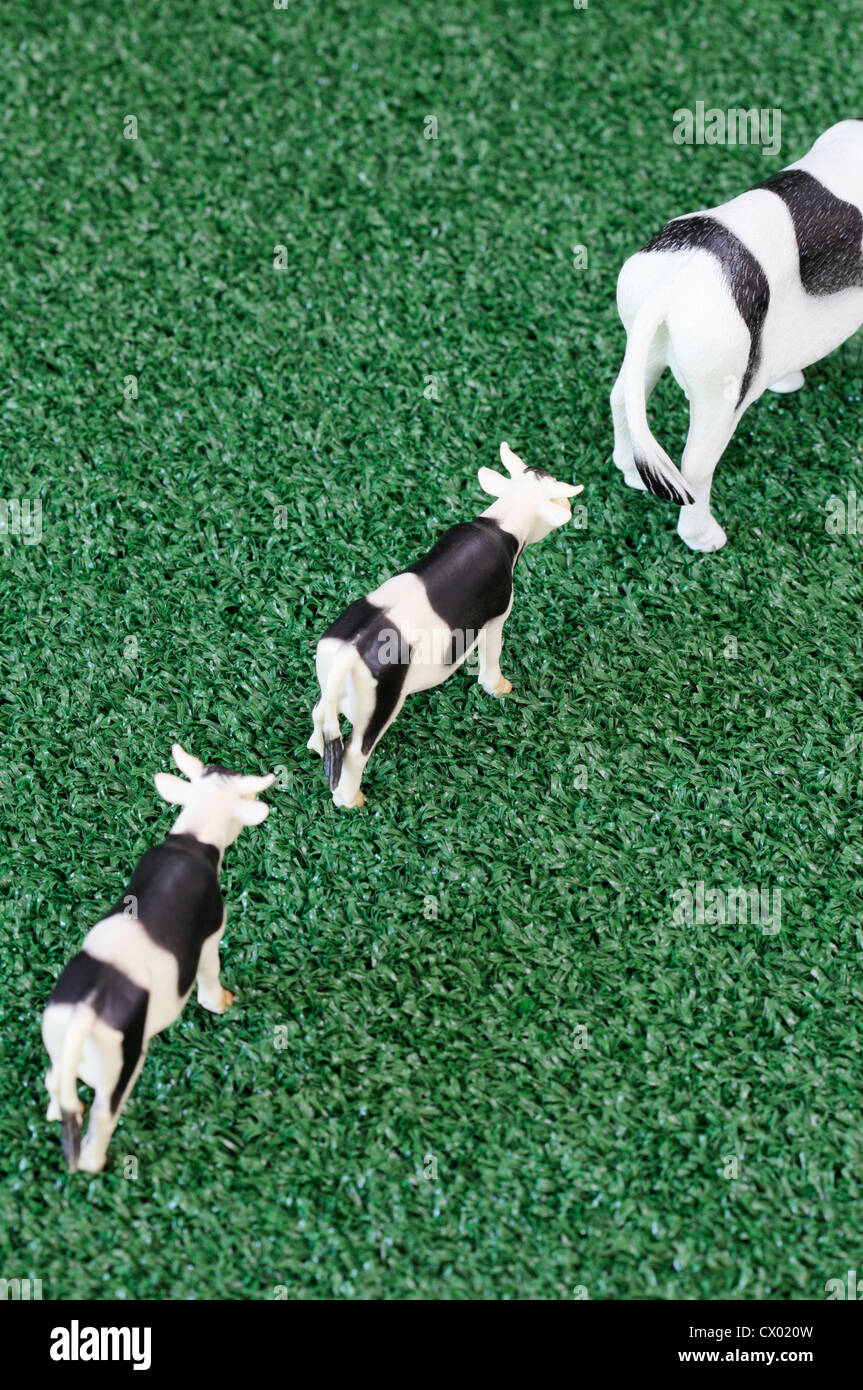 Fake cows hi-res stock photography and images - Alamy