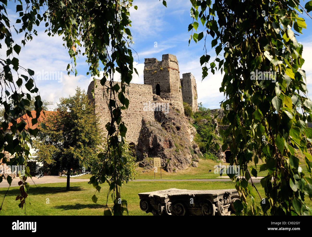 Castle at Levice Slovakia Europe Stock Photo - Alamy