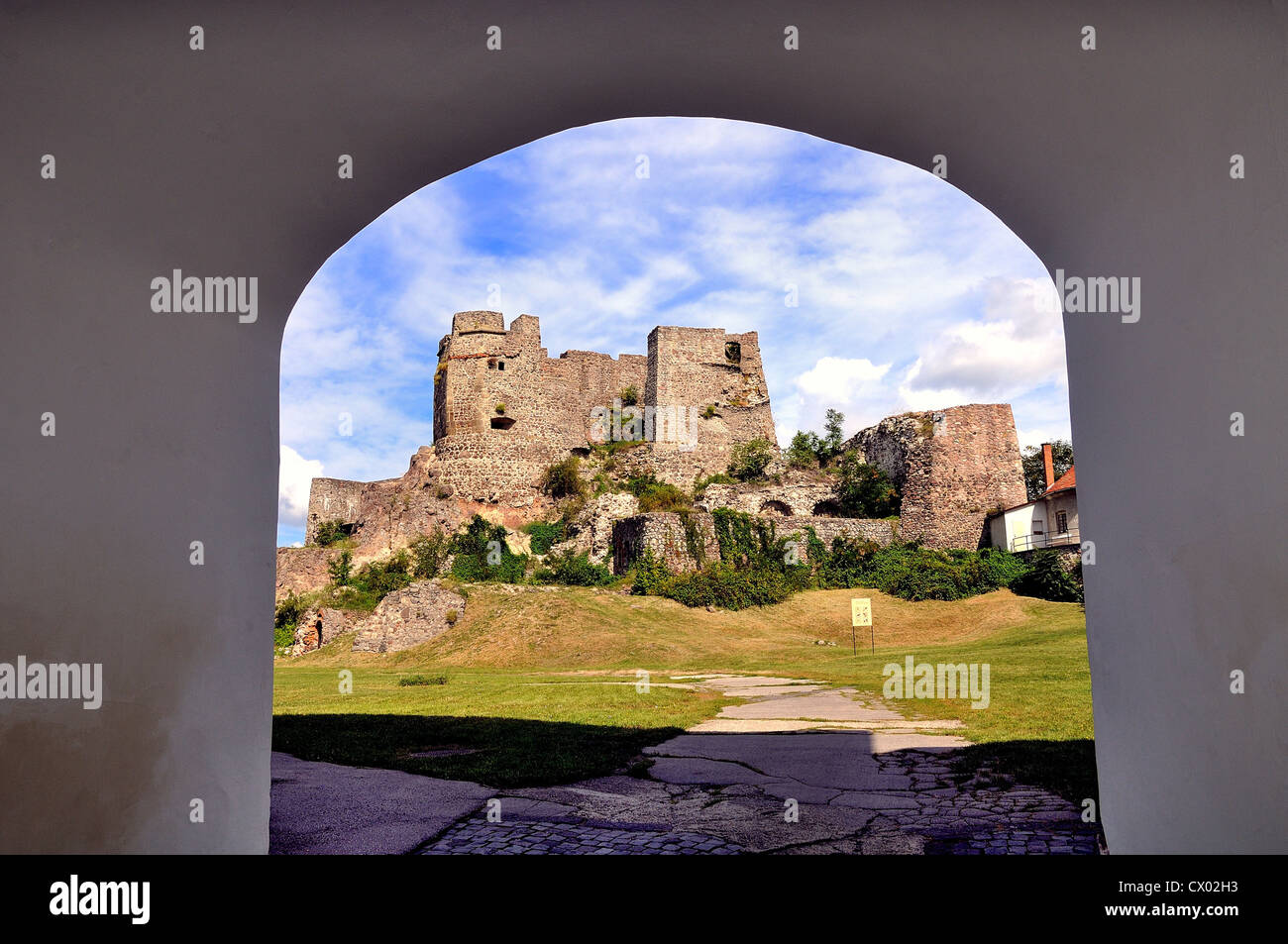 Castle at Levice Slovakia Europe Stock Photo - Alamy