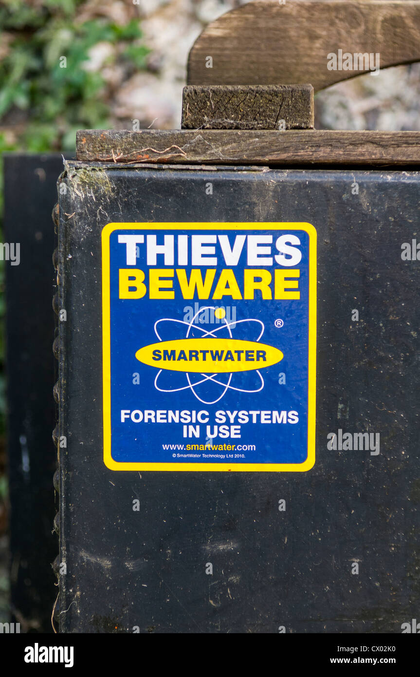 Smartwater sign hi-res stock photography and images - Alamy