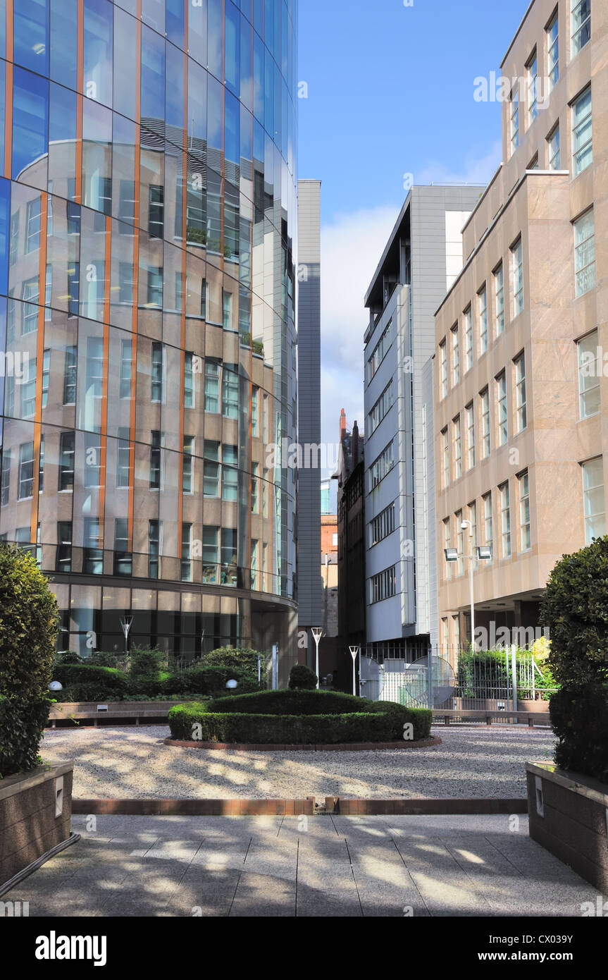 New office block development at Atlantic Quay off Broomielaw Glasgow ...