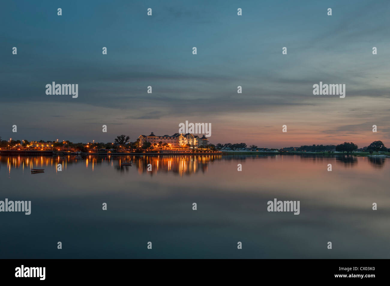 Sunset at lake sumter landing hi-res stock photography and images - Alamy