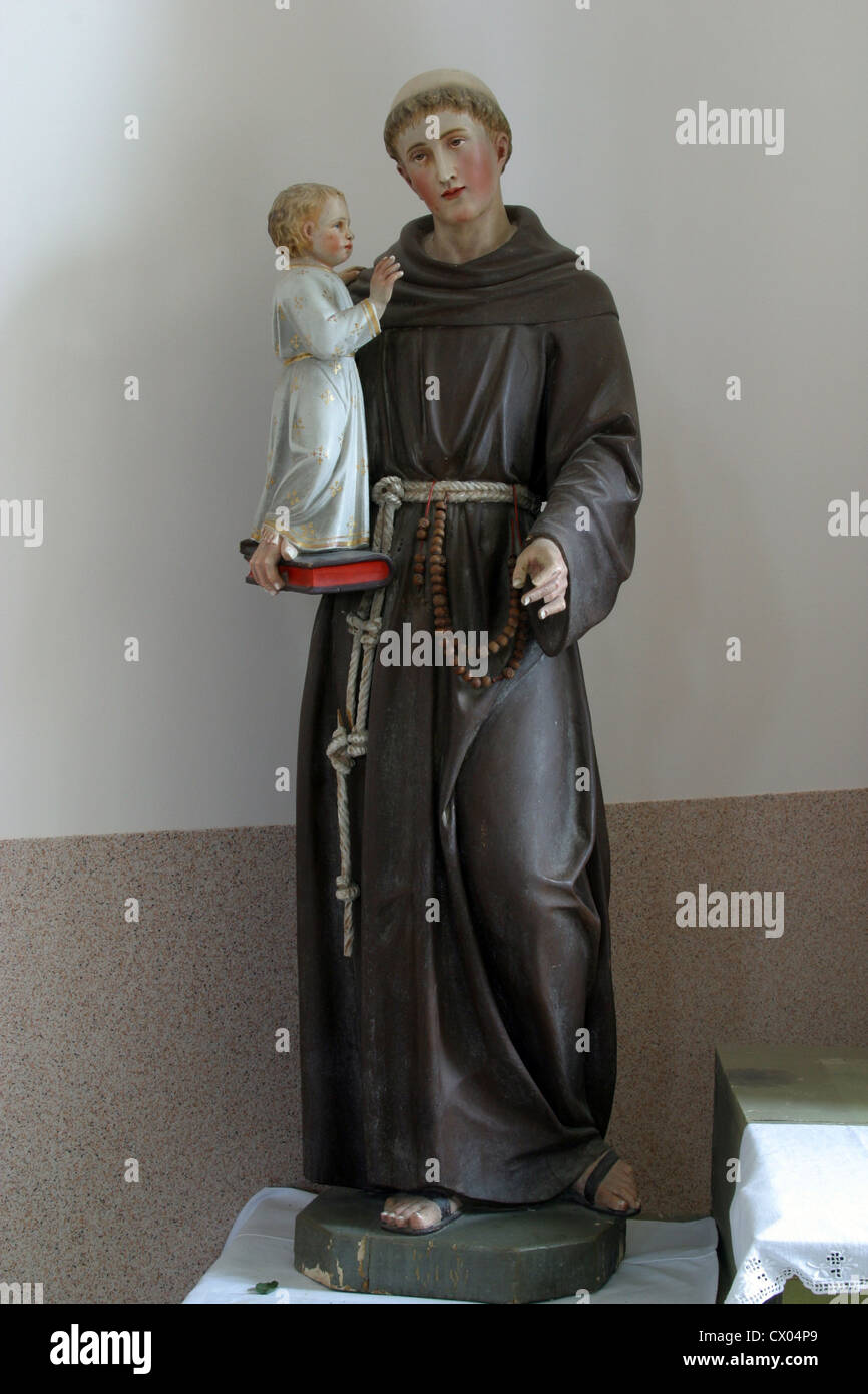 Saint Anthony of Padua Stock Photo - Alamy