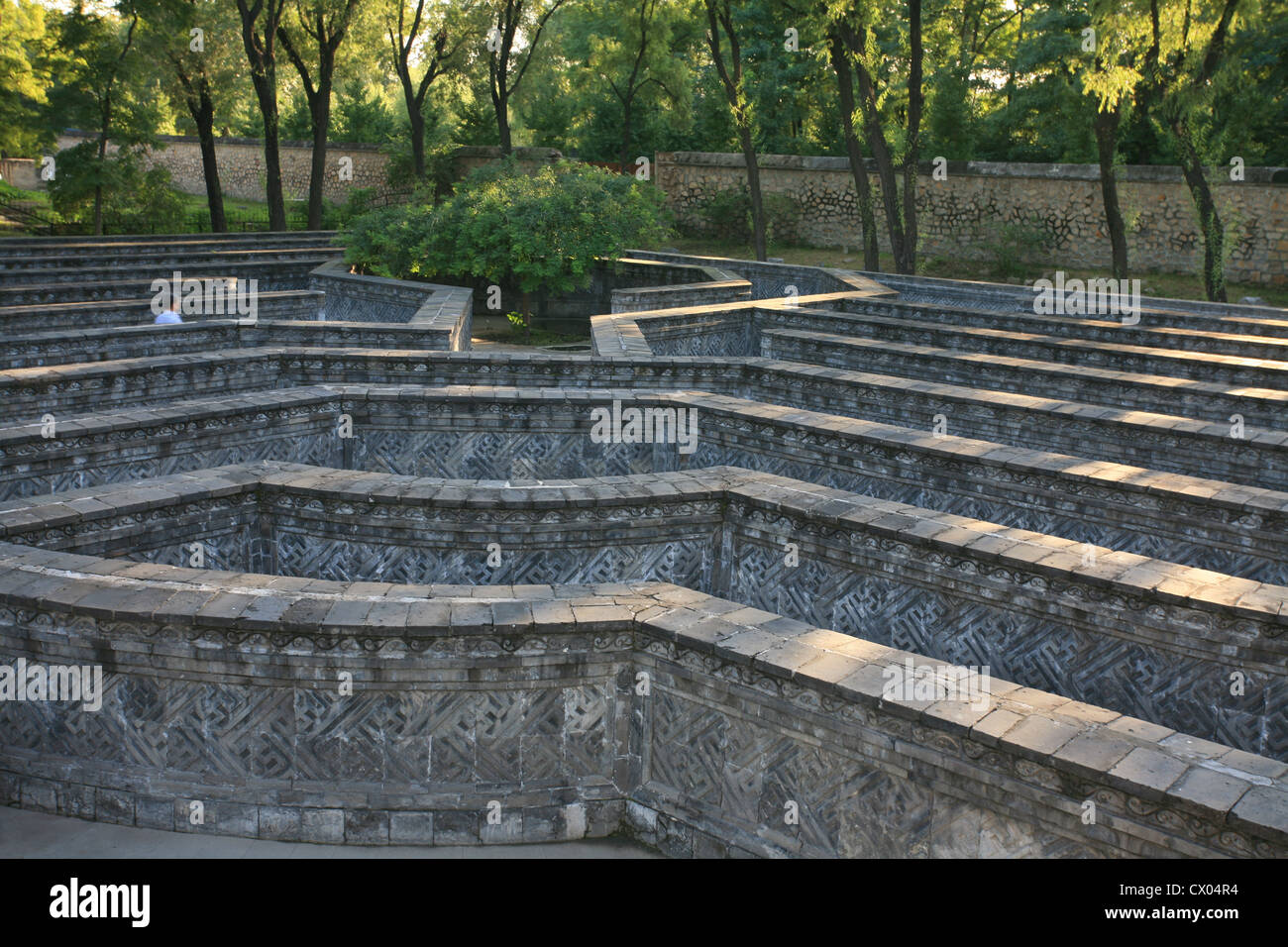 Labyrinth carving hi-res stock photography and images - Alamy