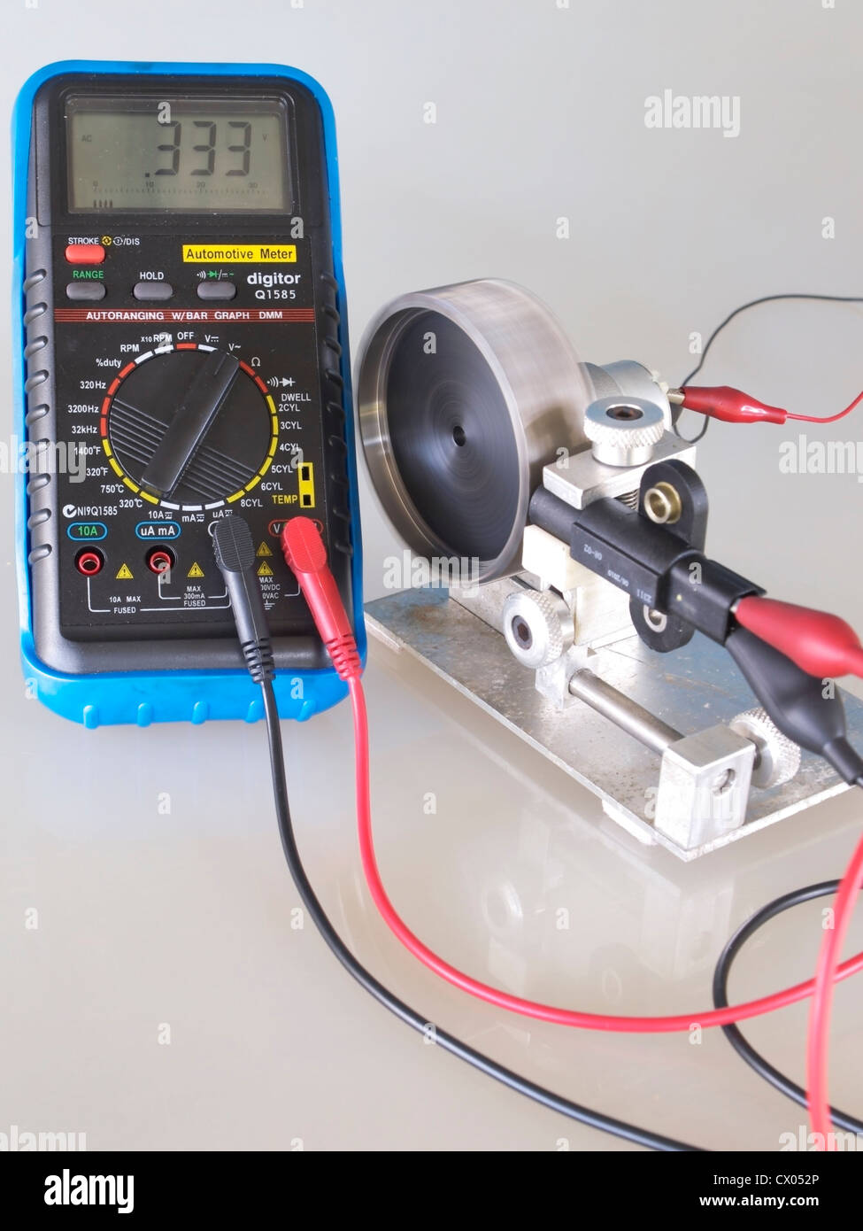 crank angle sensor testing Stock Photo - Alamy