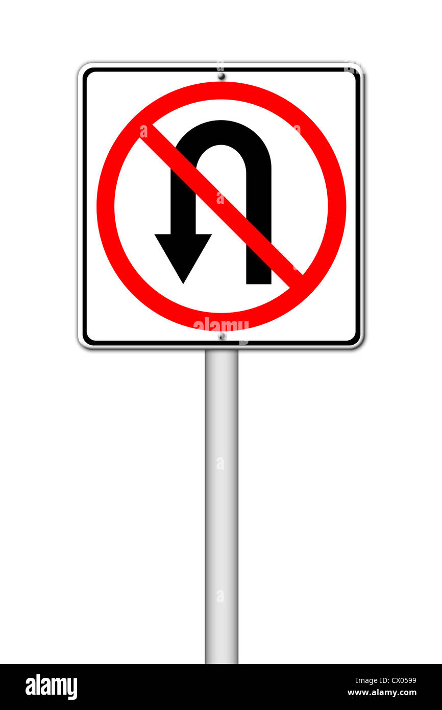 No right turn on red road sign hi-res stock photography and images - Alamy