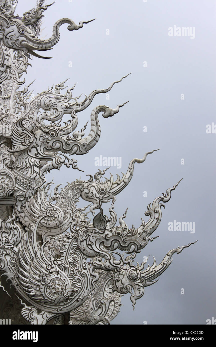 Wat Rong Khun Stock Photo - Alamy