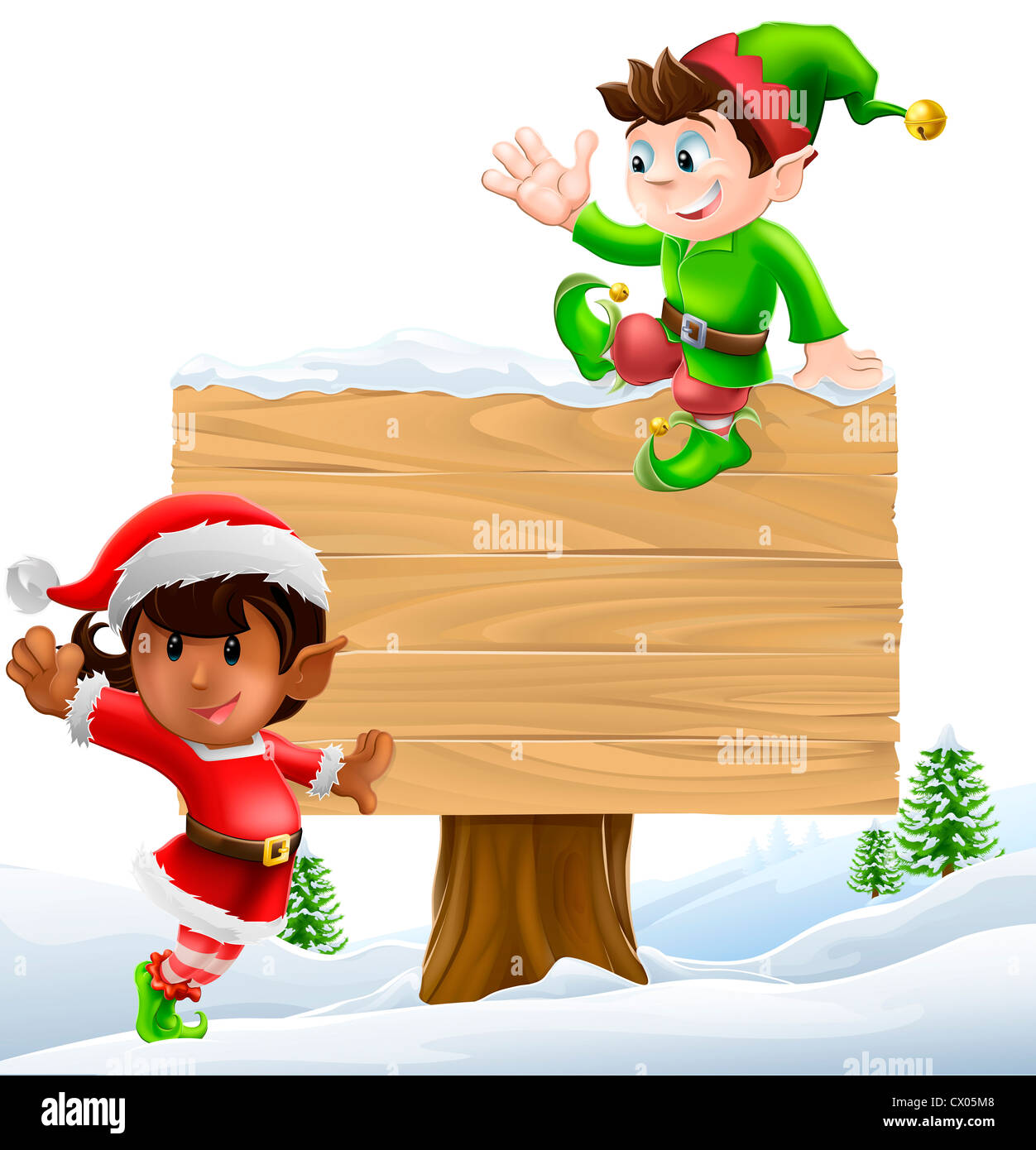 Female santa elves hi-res stock photography and images - Alamy