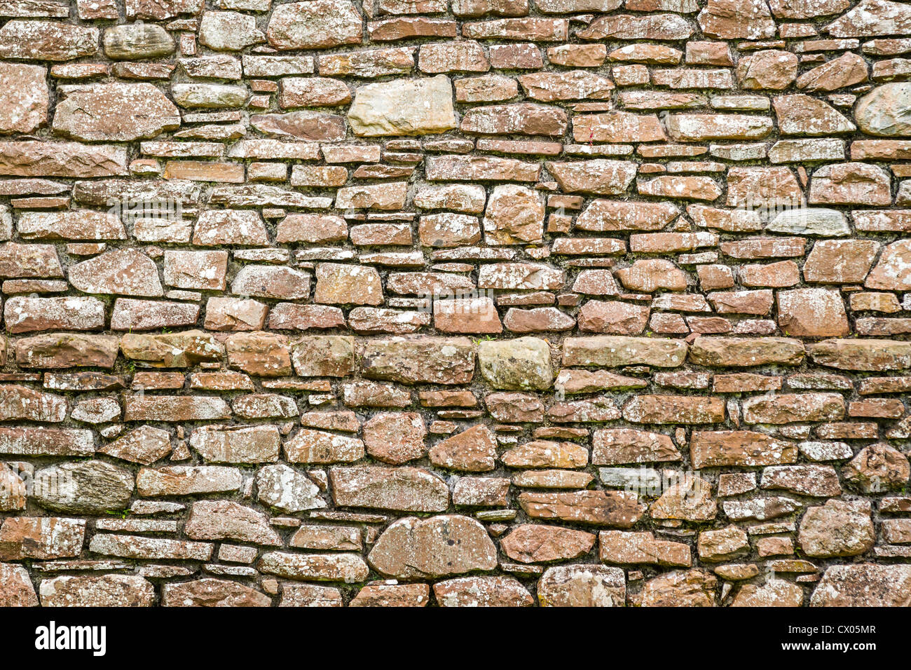 Old medieval wall made from stone Stock Photo - Alamy