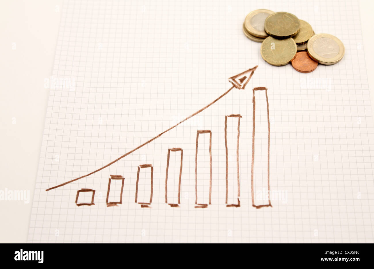 Diagram shows designed coins hi-res stock photography and images - Alamy