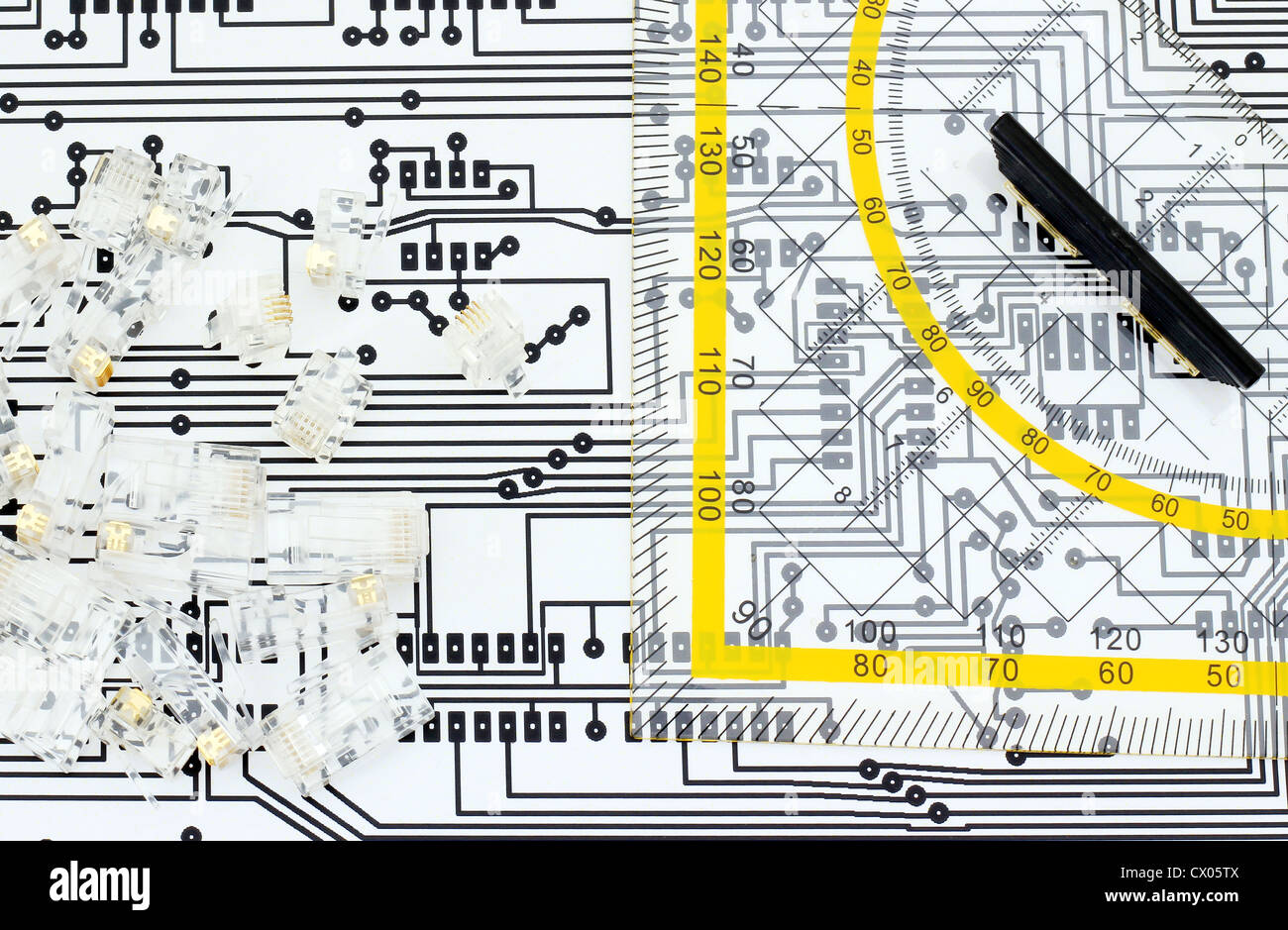 Electronic circuit design hi-res stock photography and images - Alamy