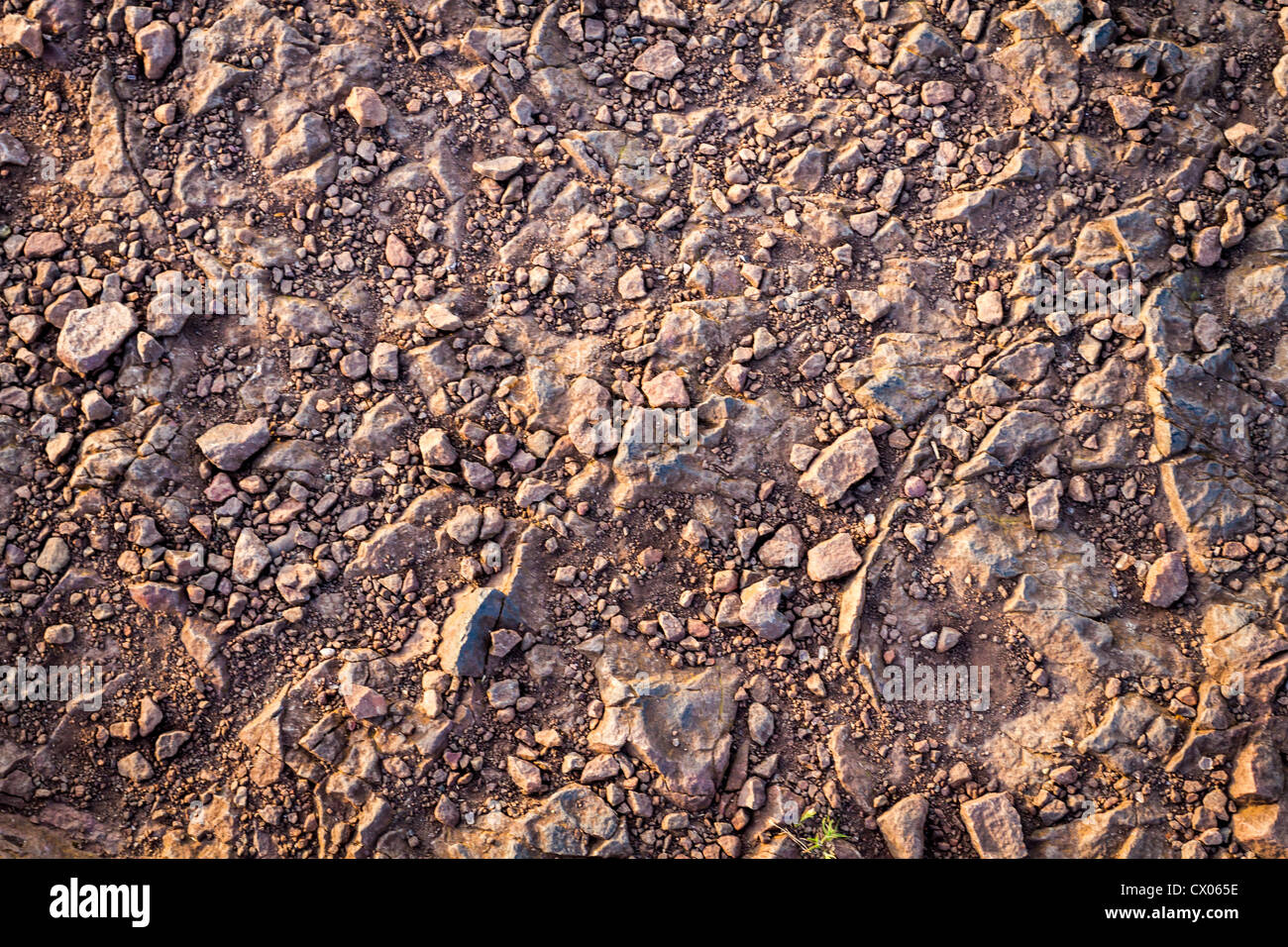 Broken volcanic rock background Stock Photo - Alamy