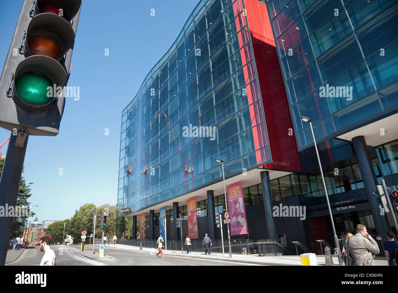 Kings Place, 90 York Way London, Greater London N1 9AG Stock Photo - Alamy