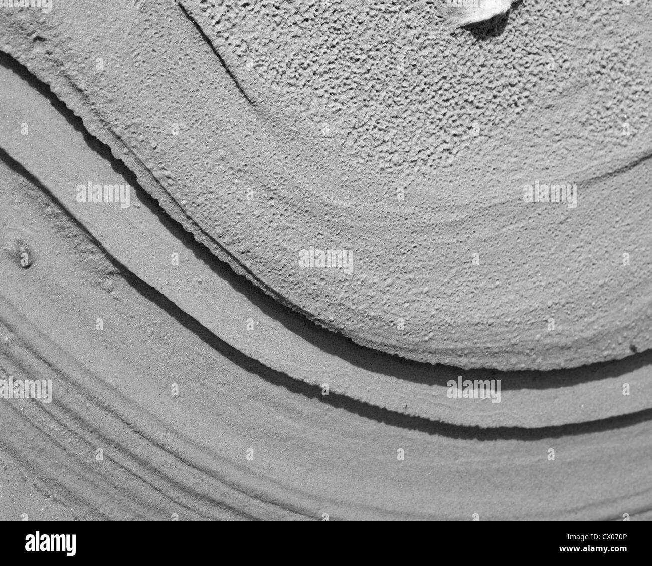 Patterns in the sand Stock Photo - Alamy