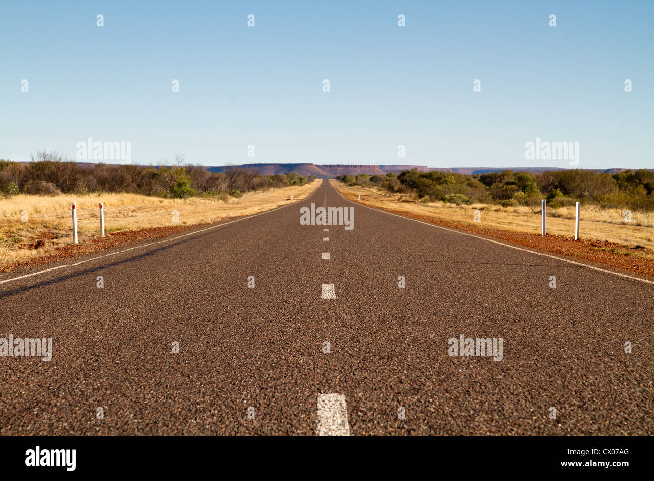 Stuart Highway from Darwin to Adelaide, Australia Stock Photo - Alamy