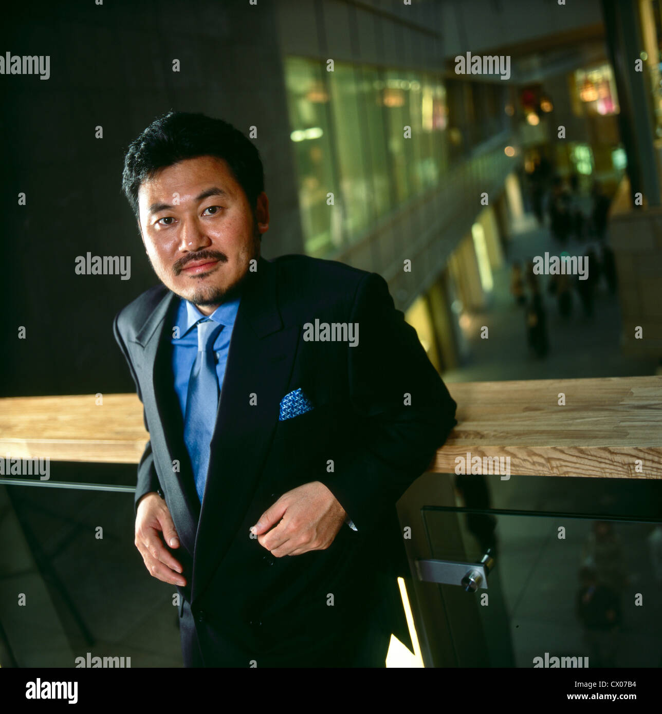 Hiroshi Mikitani, chairman and chief executive of online shopping mall ...