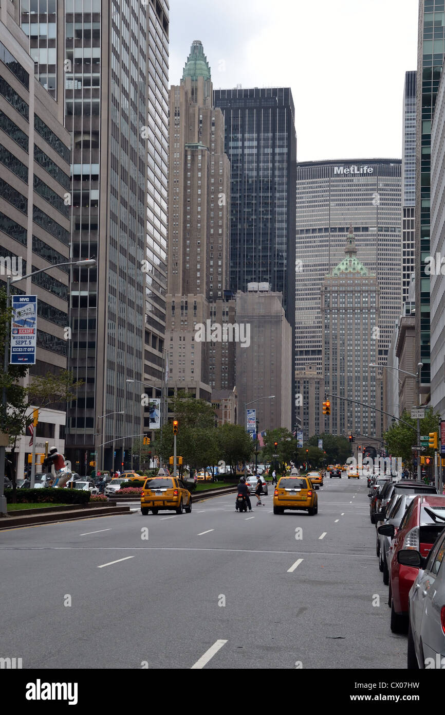 Park Avenue, New York City, U.S.A Stock Photo - Alamy