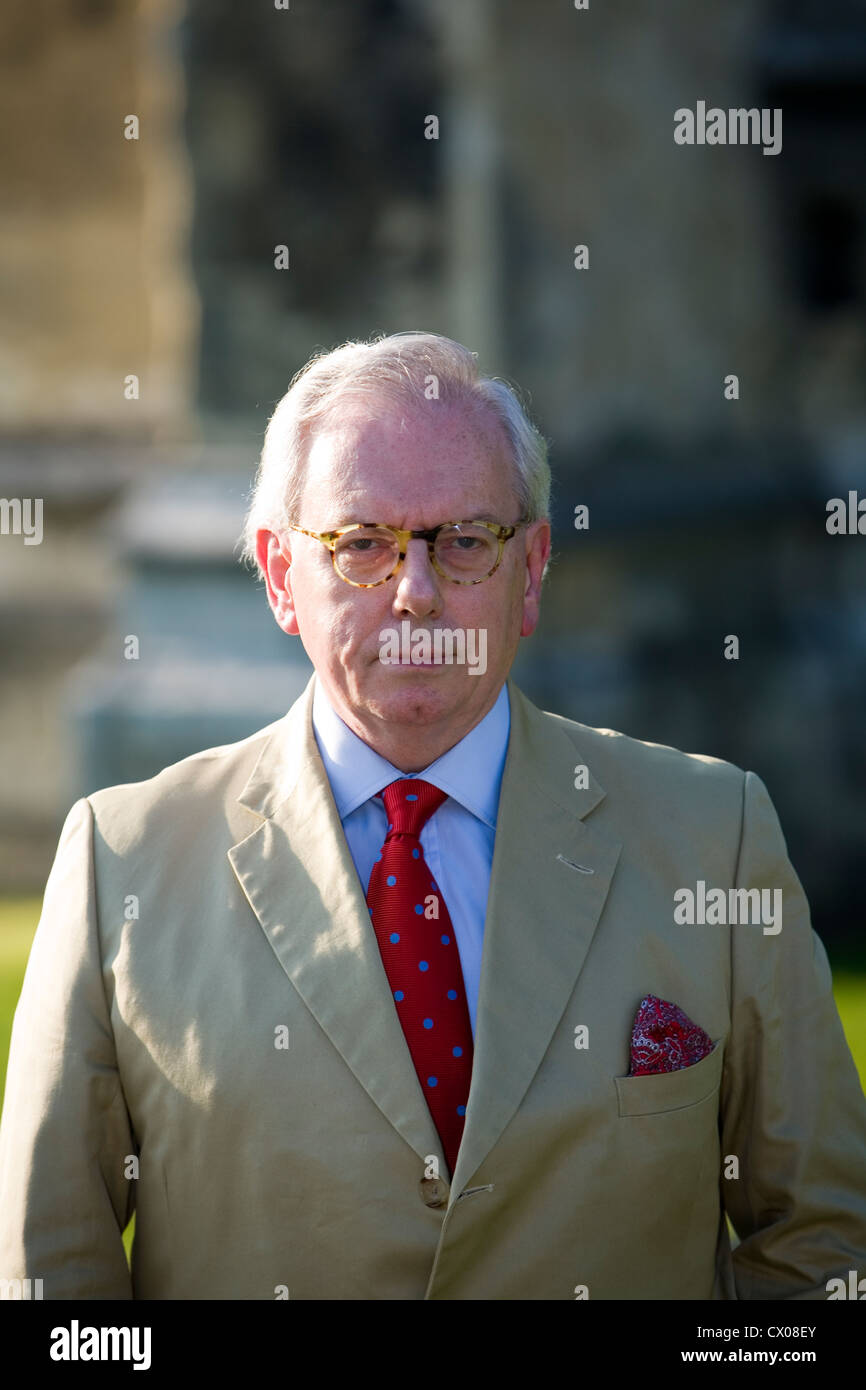 Dr David Starkey, Canterbury Cathedral, Kent , June 2008 Stock Photo ...