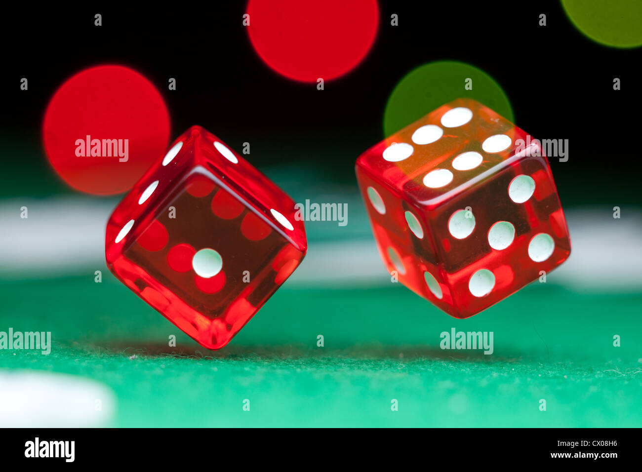 Dice two render cube luck play gamble fortune hi-res stock photography ...